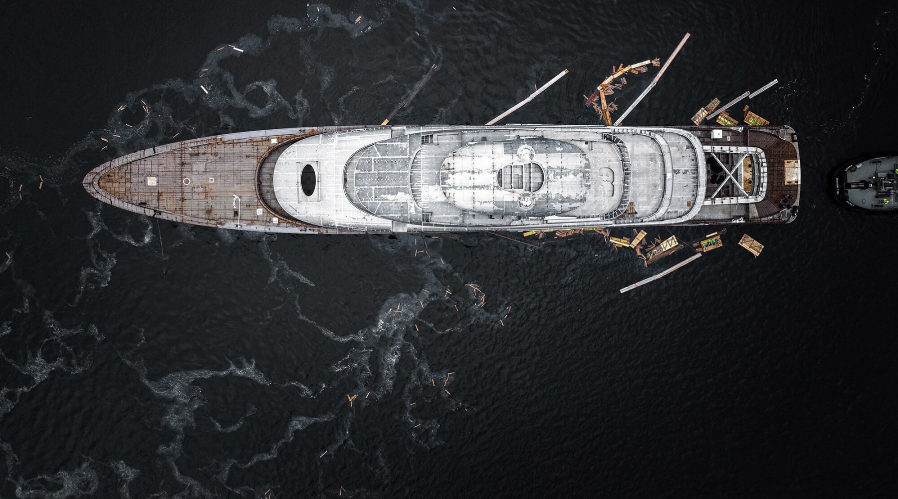 Project JASSJ - Lurssen Yacht Under Construction